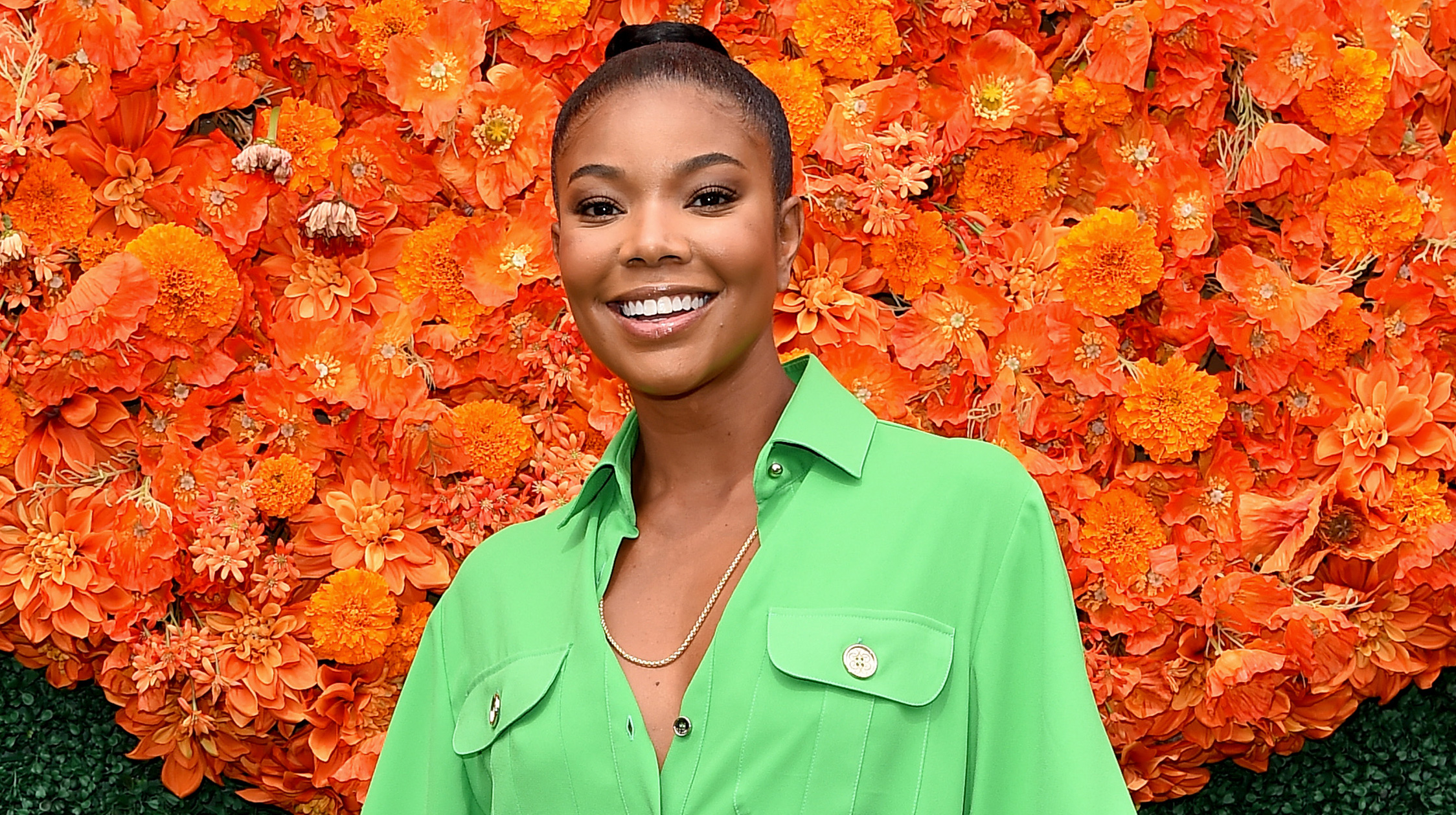 Gabrielle Union in Bathing Suit Poses From Paradise — Celebwell