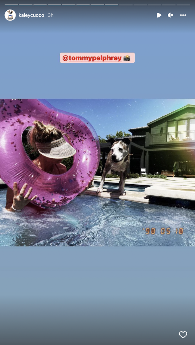 Kaley Cuoco's Diet: The Fit Star in Bathing Suit "Makes a Splash"