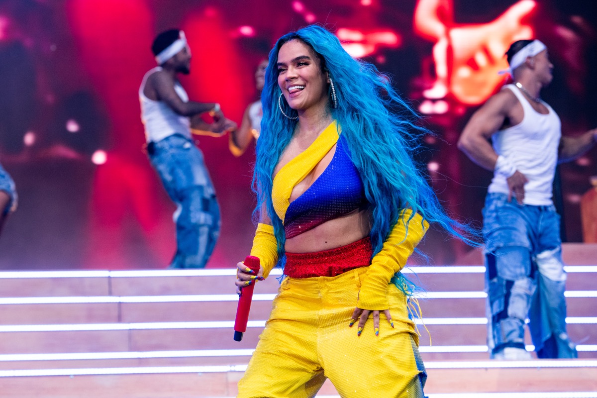 Karol G in Bathing Suit Says "I'm Free" — Celebwell