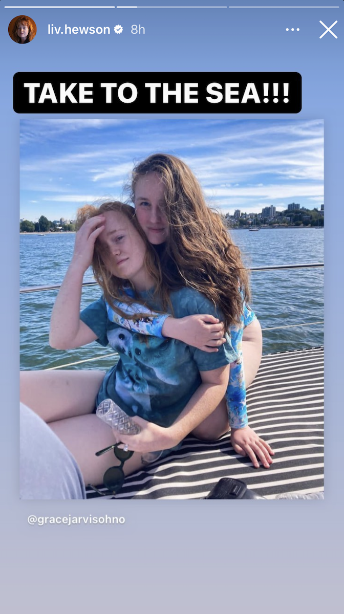 Yellowjackets' Liv Hewson in Bathing Suit is "Revived by the Sea Air ...