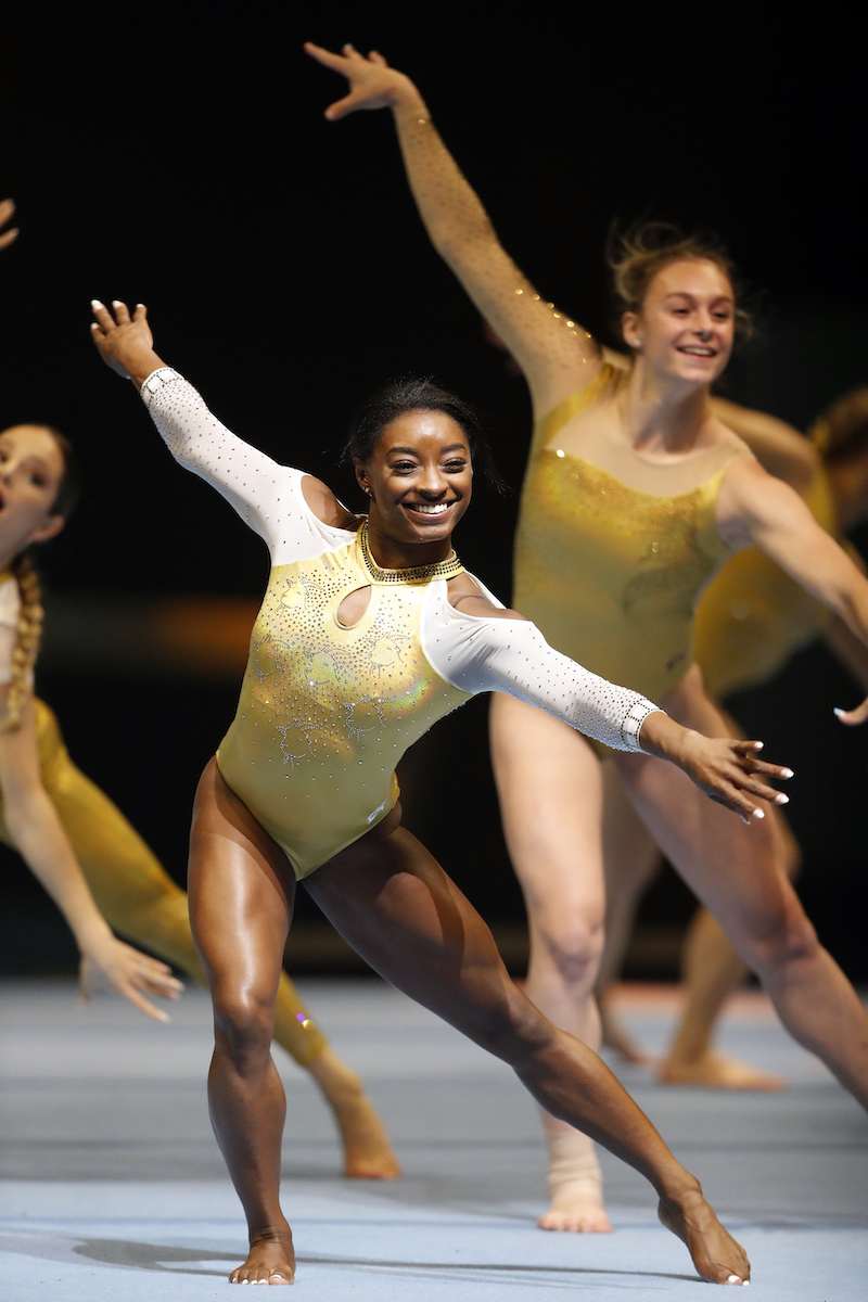 Simone Biles in Bathing Suit Posts About Her "Pool Party" — Celebwell