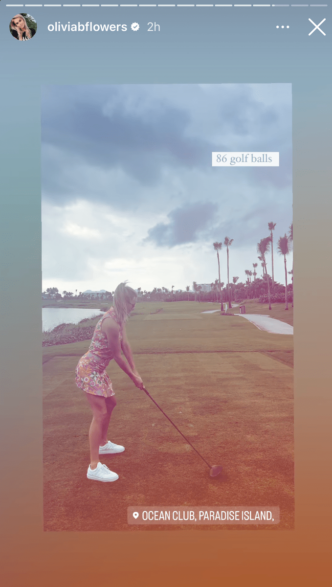 Olivia B. Flowers in Bathing Suit Has Fun With "the Ladies" — Celebwell