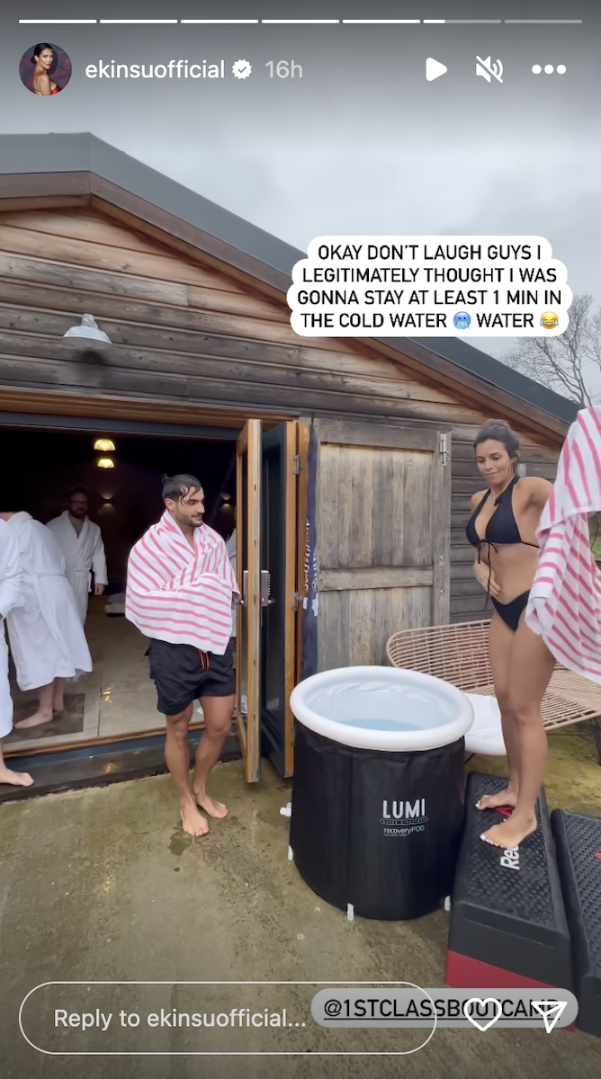 Ekin-Su Cülcüloğlu in Bathing Suit Takes the Plunge — Celebwell