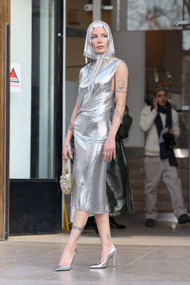 Halsey in Bathing Suit Top Enjoys "Wonderful Show" — Celebwell