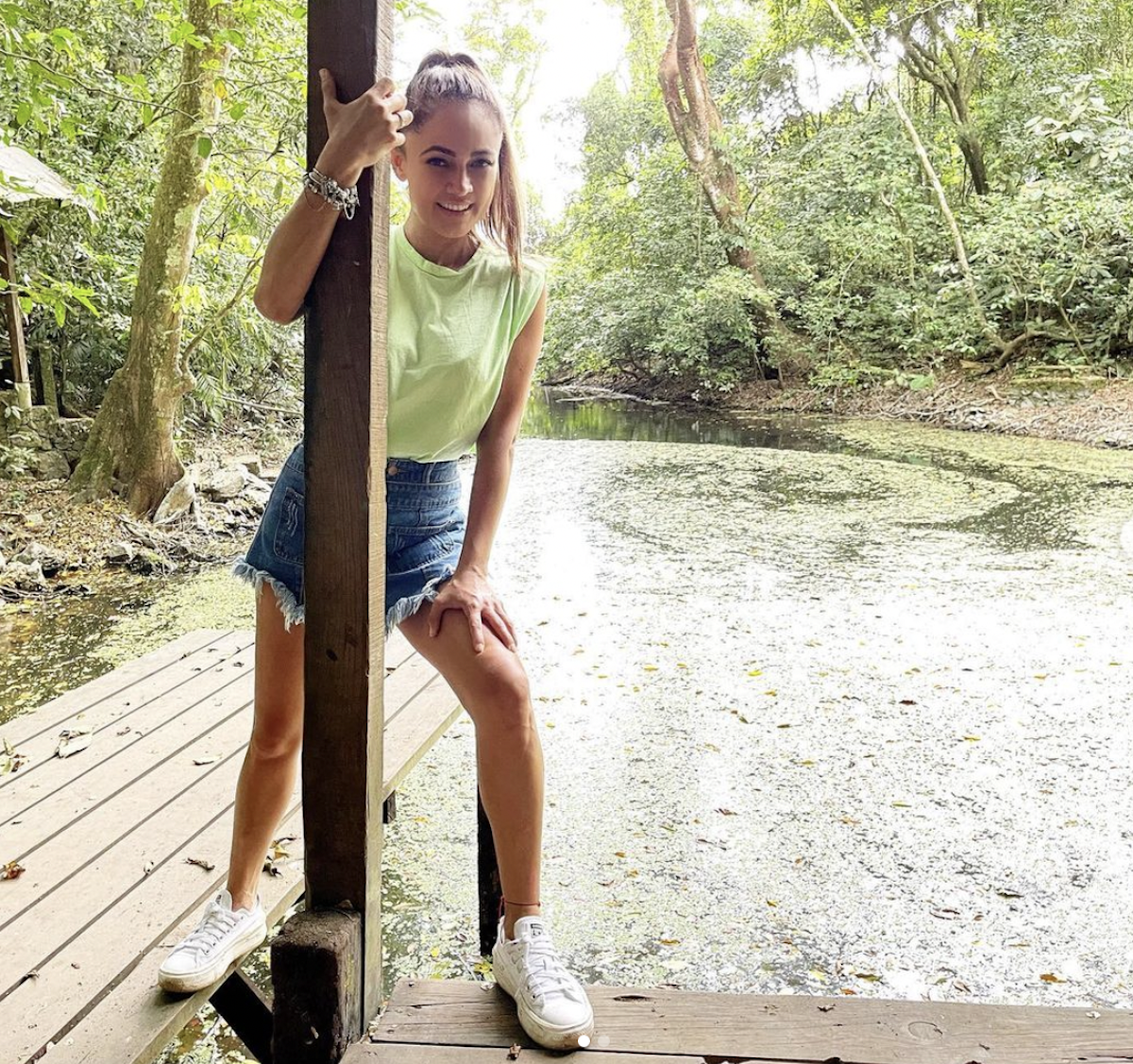 Jessica Segura in Bathing Suit Shares "Positive Vibes" — Celebwell