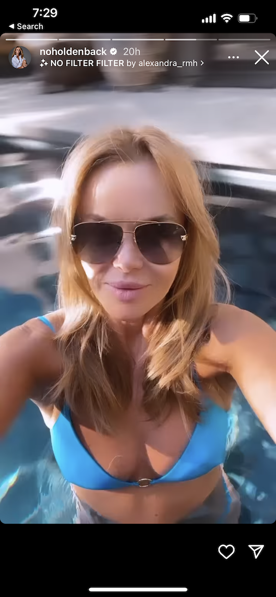 Amanda Holden In Bikini Is "Soaking It All Up" On Vacation — Celebwell