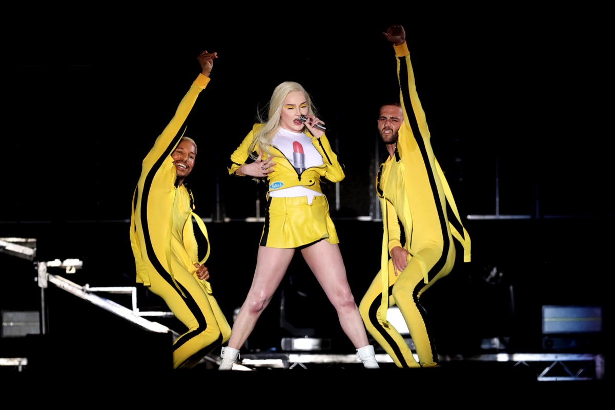 Kim Petras in Bathing Suit is a "Cover Girl" — Celebwell