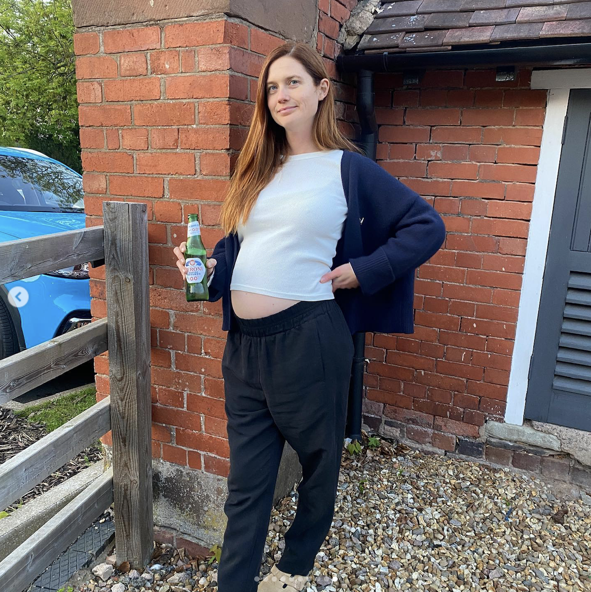 Harry Potter's Bonnie Wright Shares Swimsuit Photo From "Quiet Holiday"