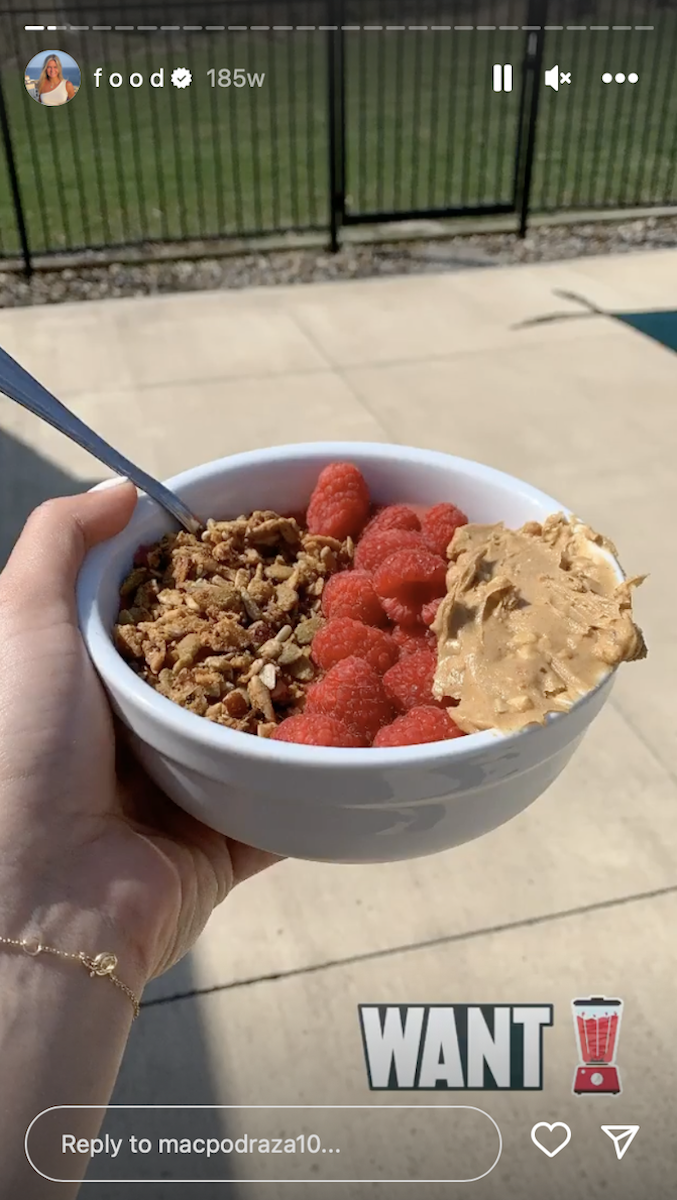 College Volleyball Star Mac Podraza Shares Swimsuit Photo of “Lake Day”