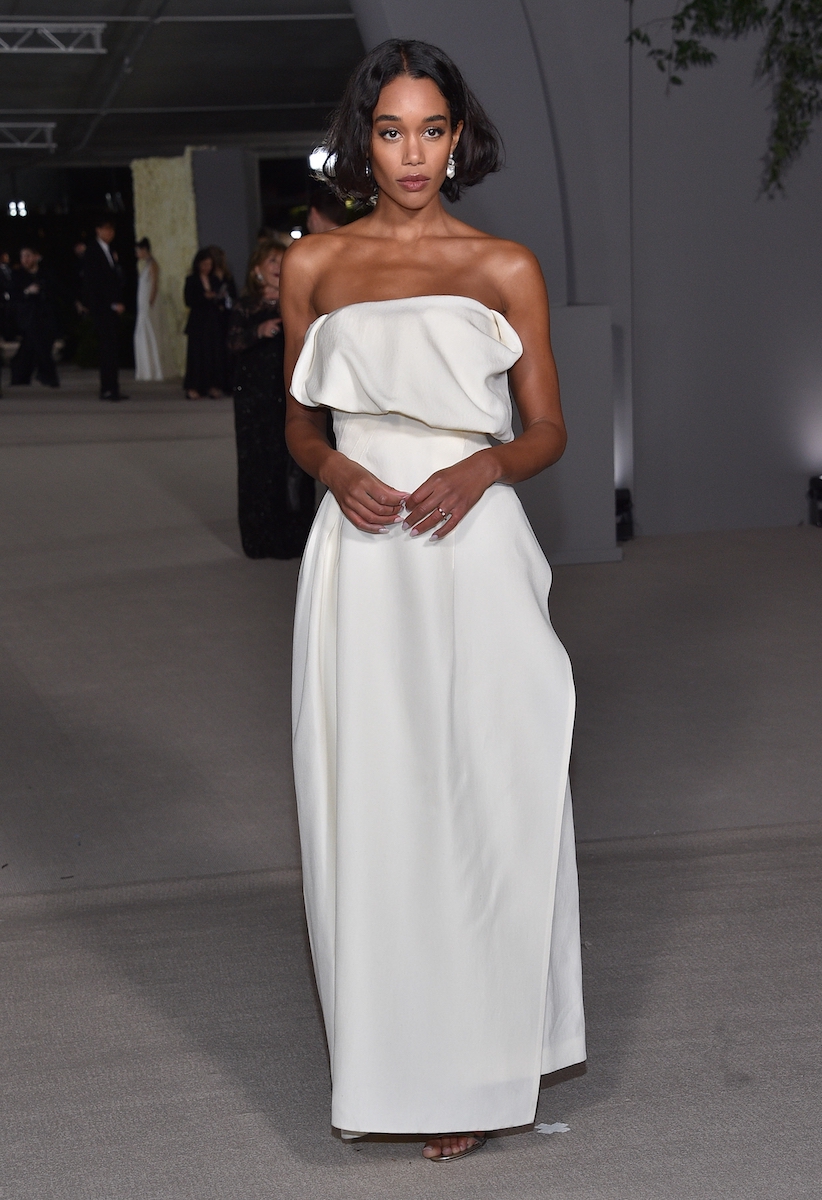 Marvel Star Laura Harrier Shares Swimsuit “Poolside At Home”