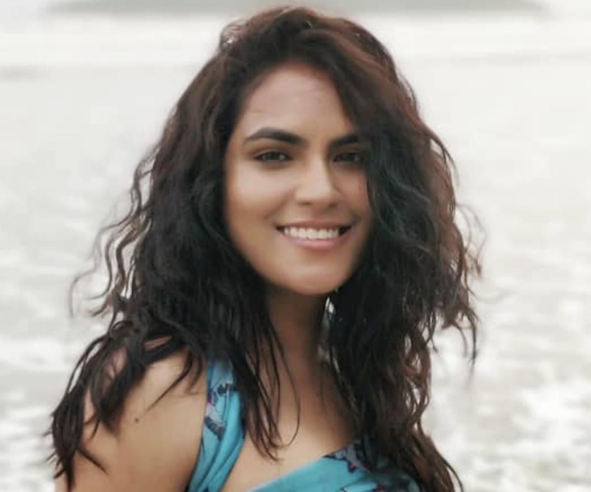KGF Actress Roopa Rayappa Shares Swimsuit Photo as "Beach Bum"
