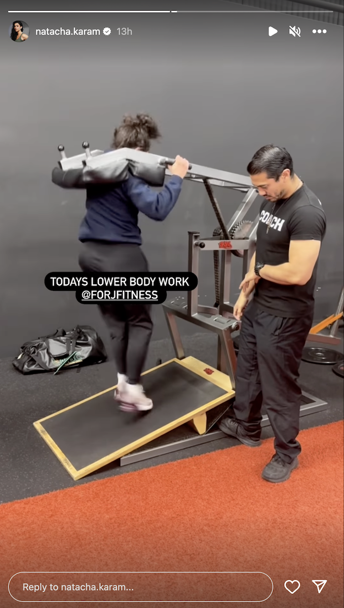 911: Lone Star's Natacha Karam in Workout Gear Shares New Lower Body ...