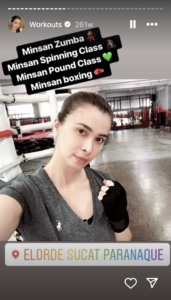 Sunshine Cruz in Workout Gear Boxes as "My Kind of Cardio"