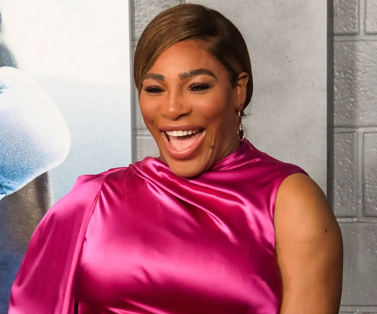 Serena Williams In Blue Workout Gear Shares “Glowing Skin” Look