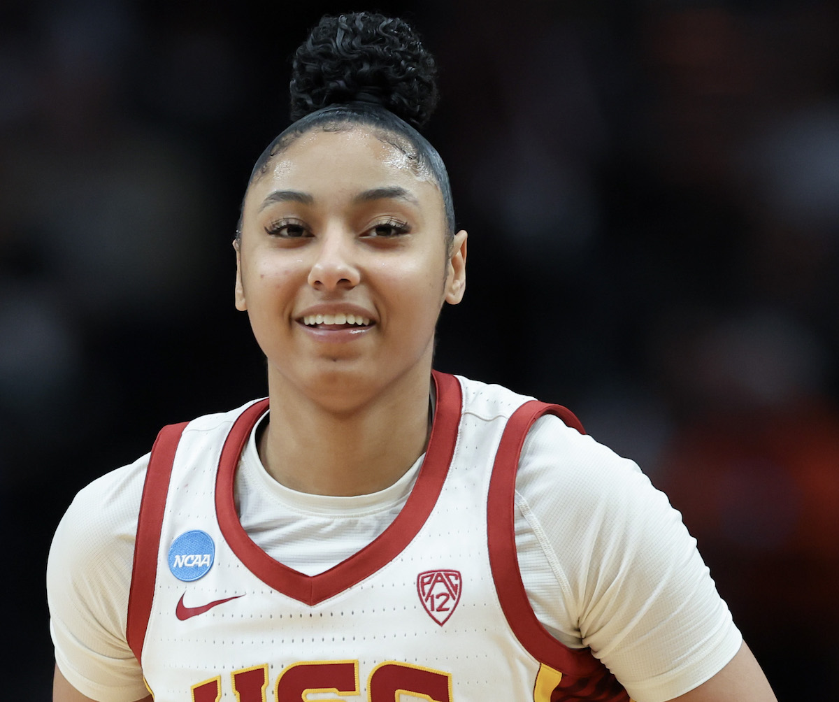 Women's Basketball Player Juju Watkins in Two-Piece Workout Gear is "So ...