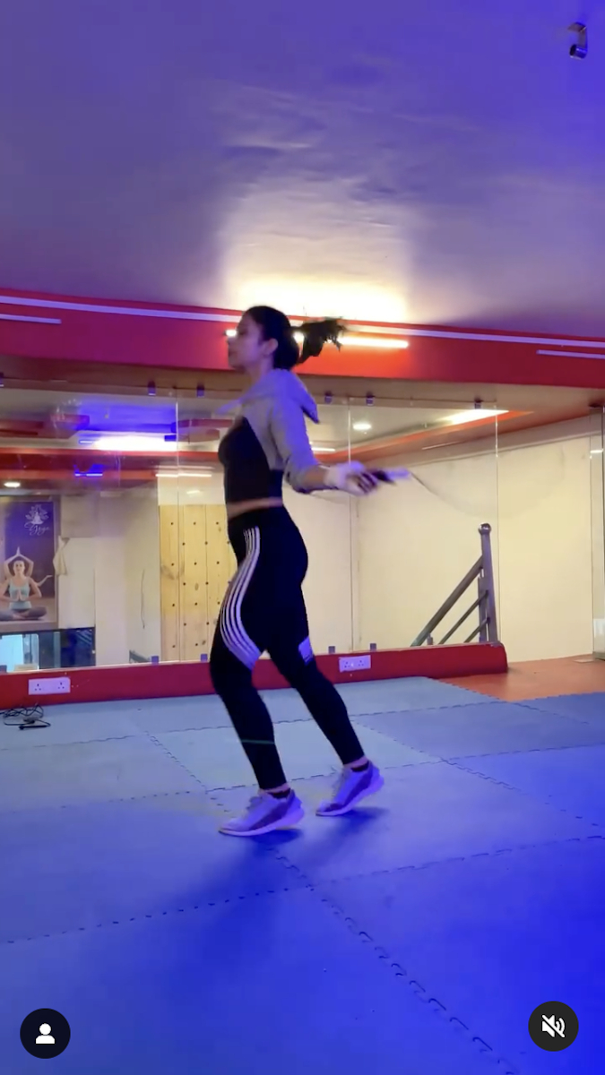 Simrithi Bathija in Workout Gear is a "Brunette Babe"