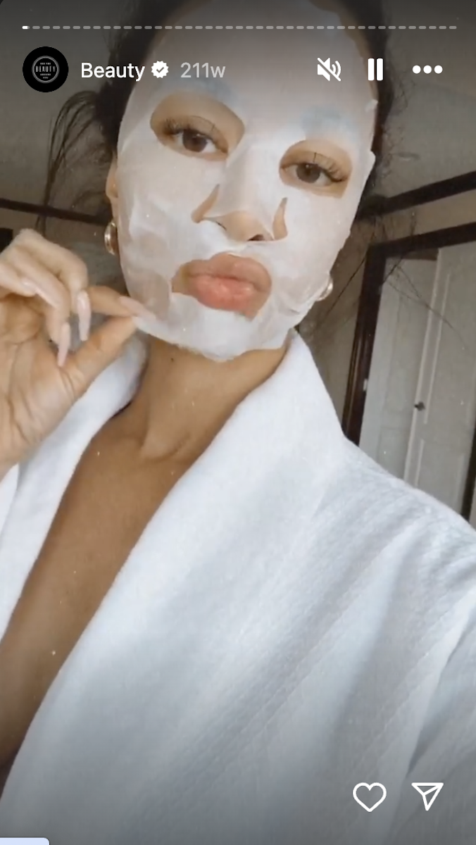 Draya Michele In Workout Onesie Says “Shine On”