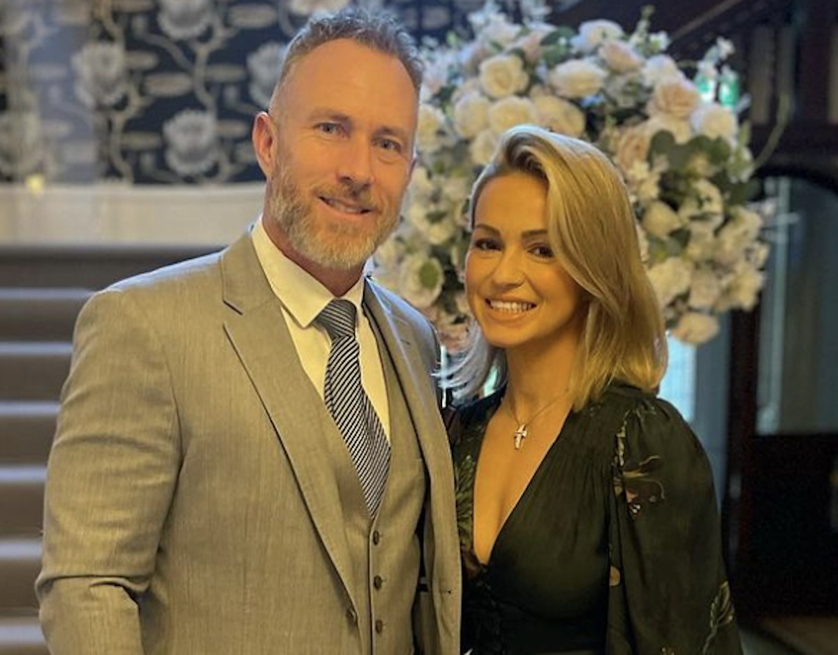 Ola Jordan in Black Workout Gear Says “Let’s Dance!”