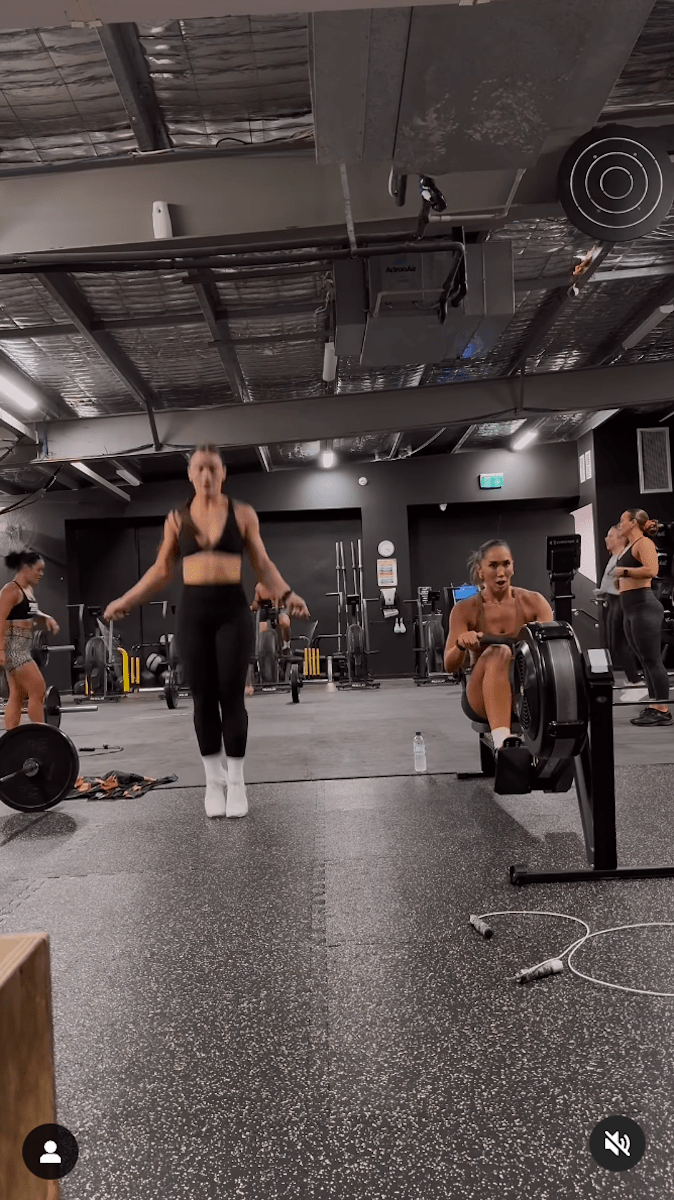 Chontel Duncan in Two-Piece Workout Gear Says "We are Almost There"