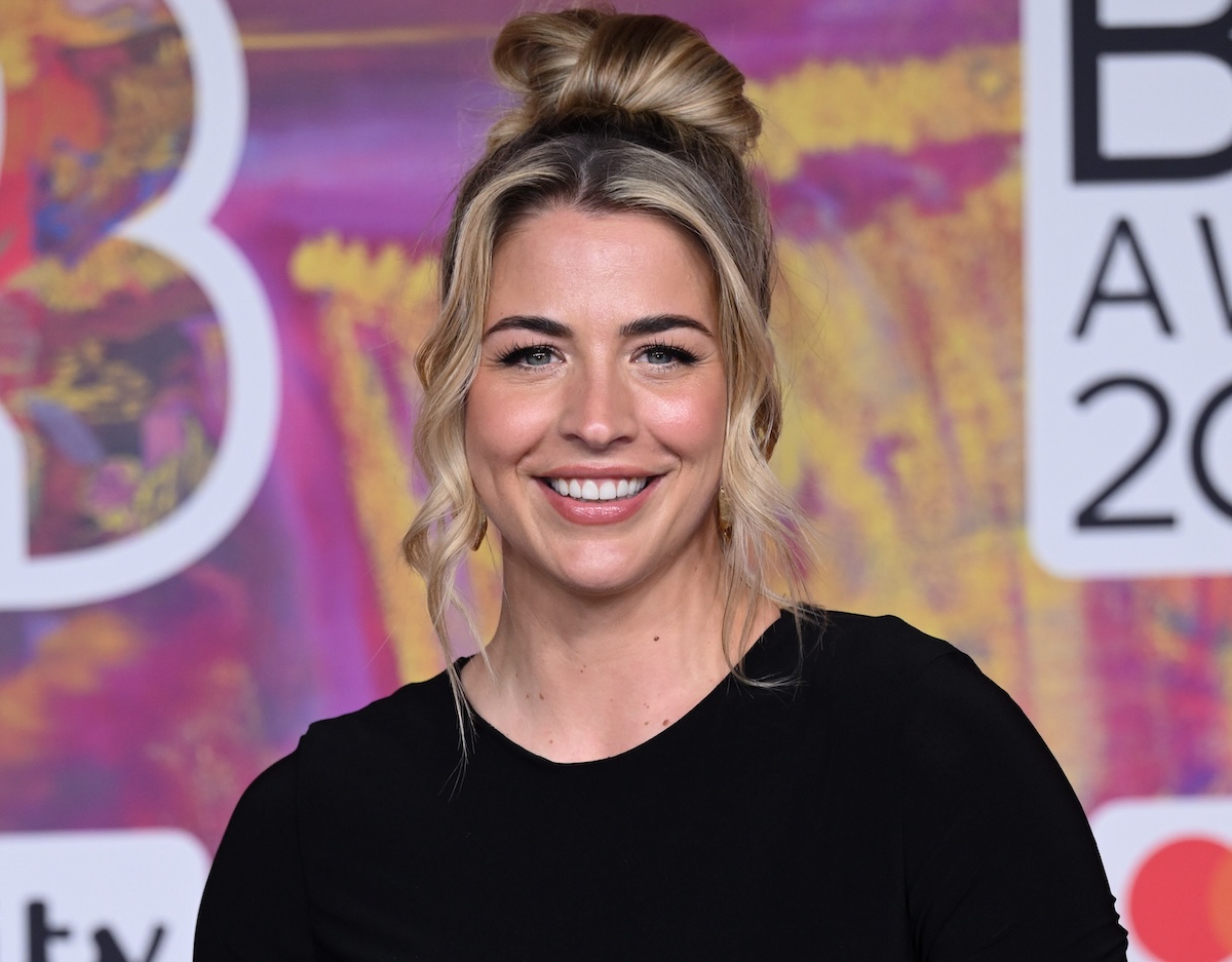Gemma Atkinson In Workout Gear Says “Get a Good Stretch”