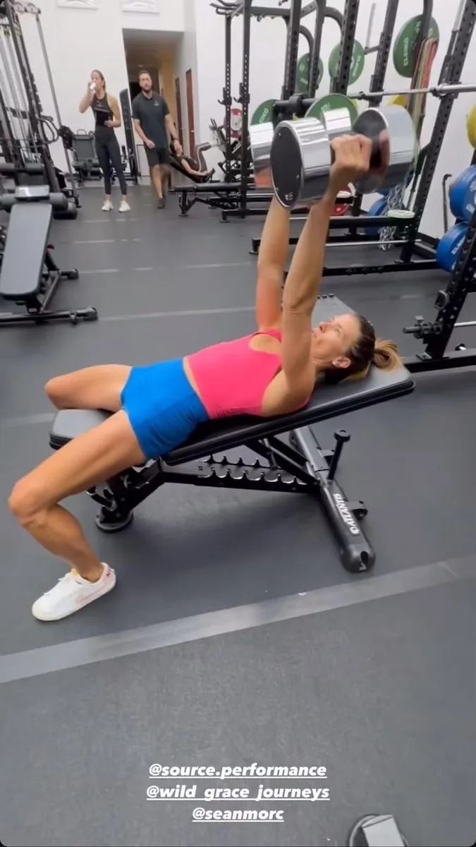 Danica Patrick in Two-Piece Workout Gear Shares Tough New Workout ...