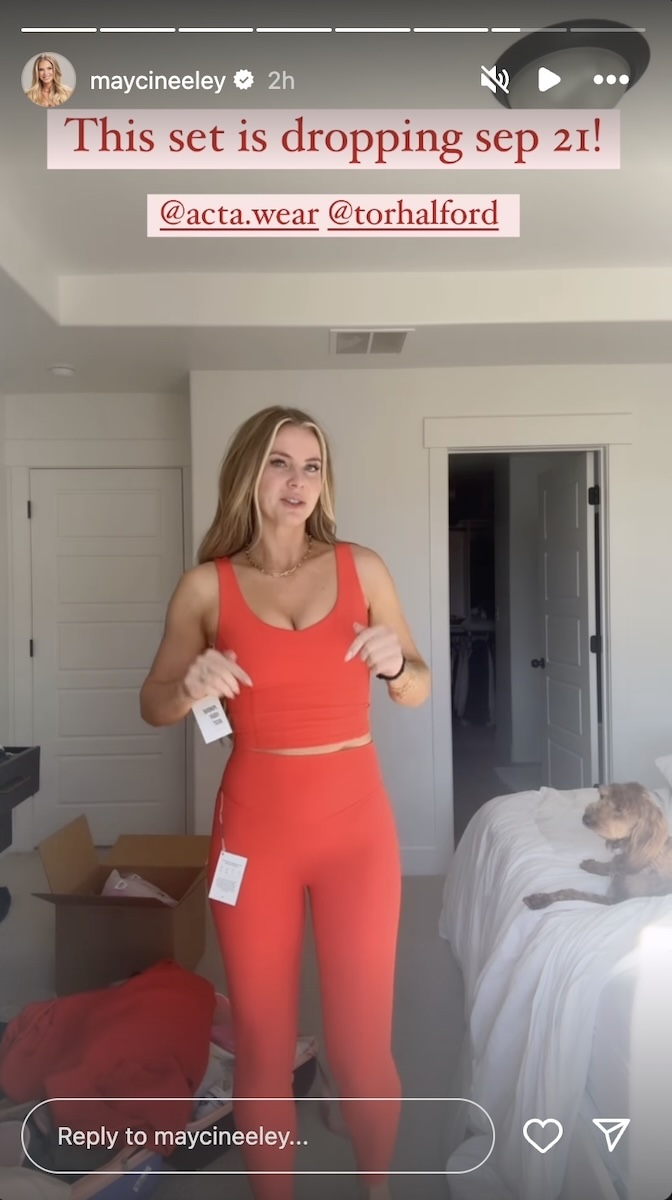 Mormon Wives Star Mayci Neeley In Two Piece Workout Gear Shows Off New Set