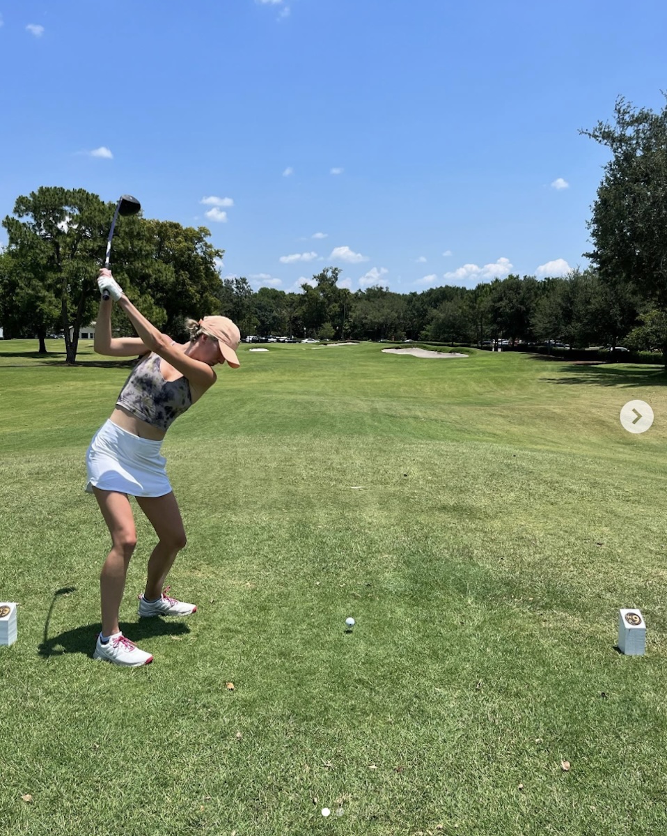 WWE Host Megan Morant in Two-Piece Workout Gear Says "Today Was a Good Day"