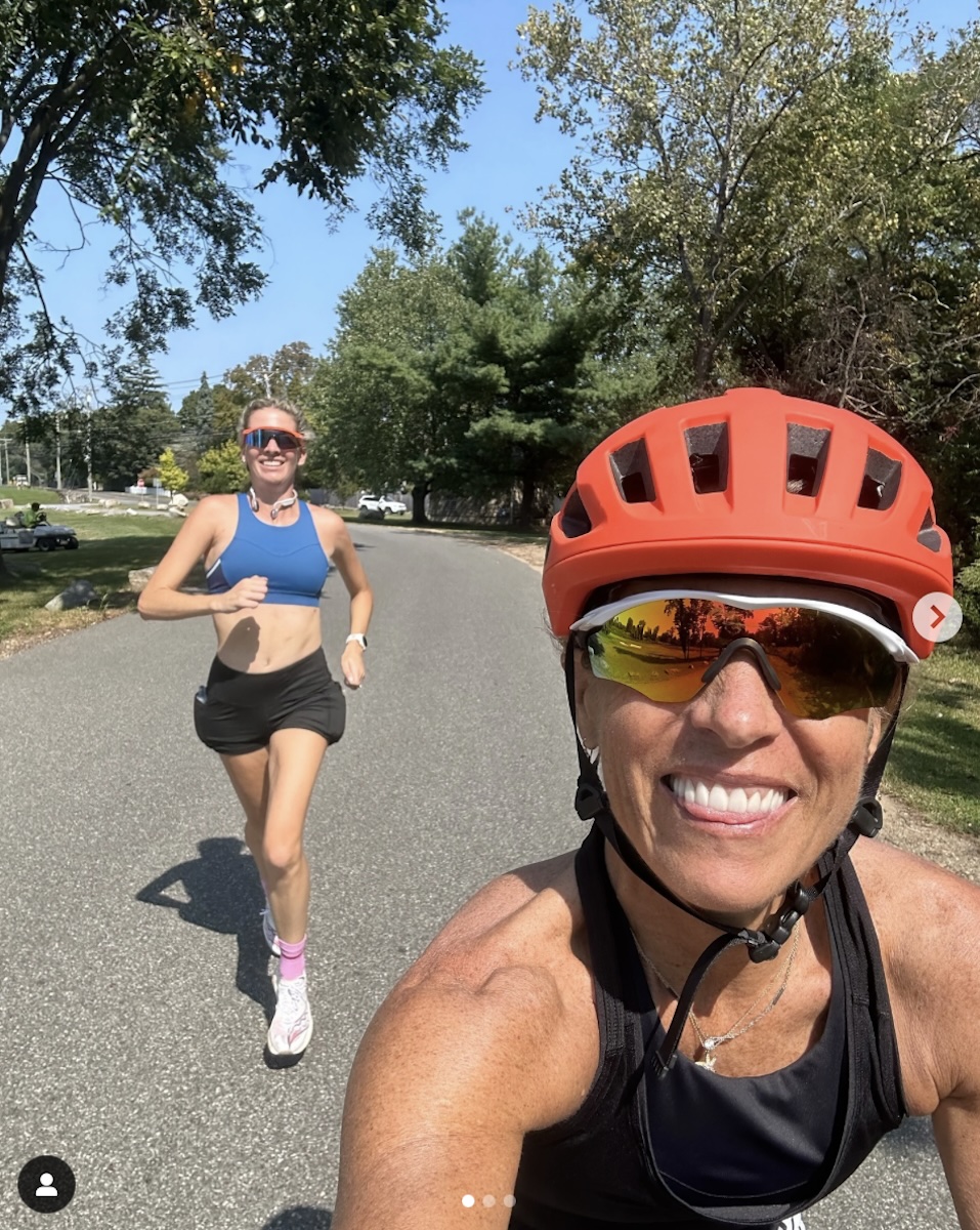 WWE Host Megan Morant in Two-Piece Workout Gear Says "Today Was a Good Day"