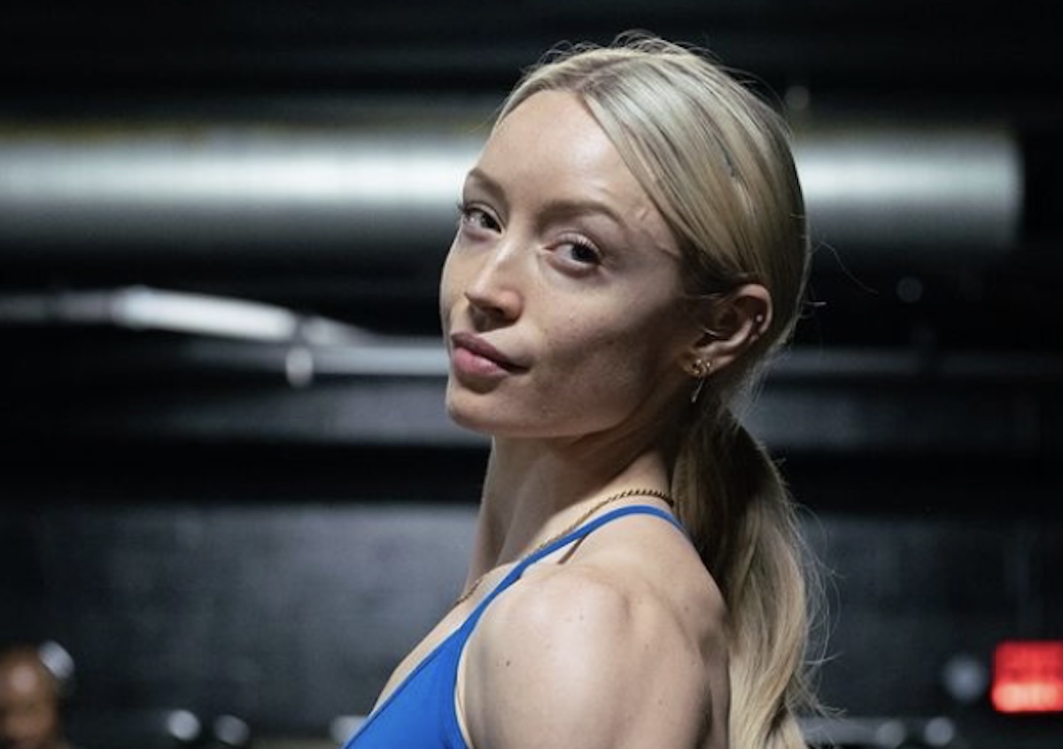 Fitness Influencer Georgia Daniels in Two-Piece Workout Gear Has "Happy Anniversary"