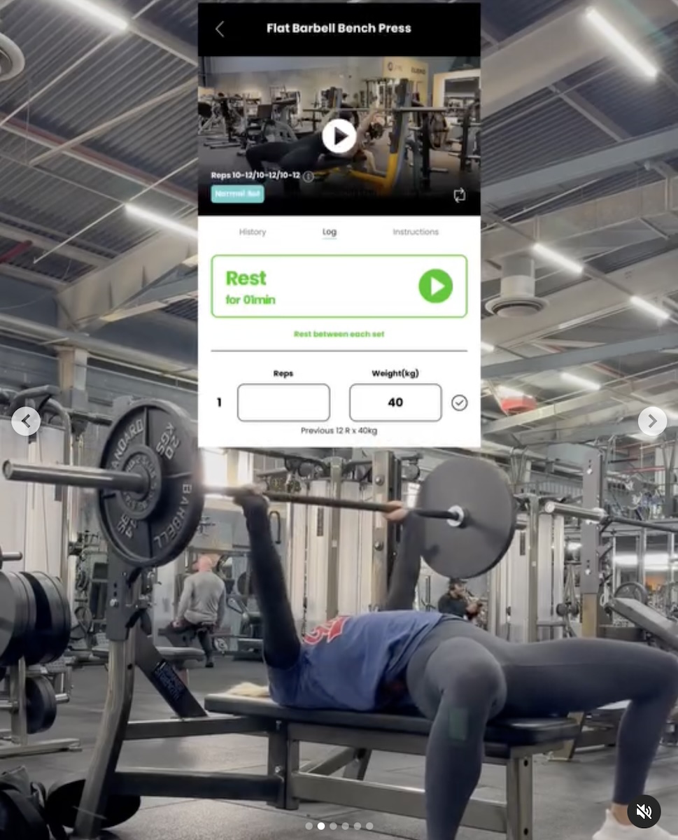 Gladiators Star Diamond, aka Livi Sheldon, in Two-Piece Workout Gear ...