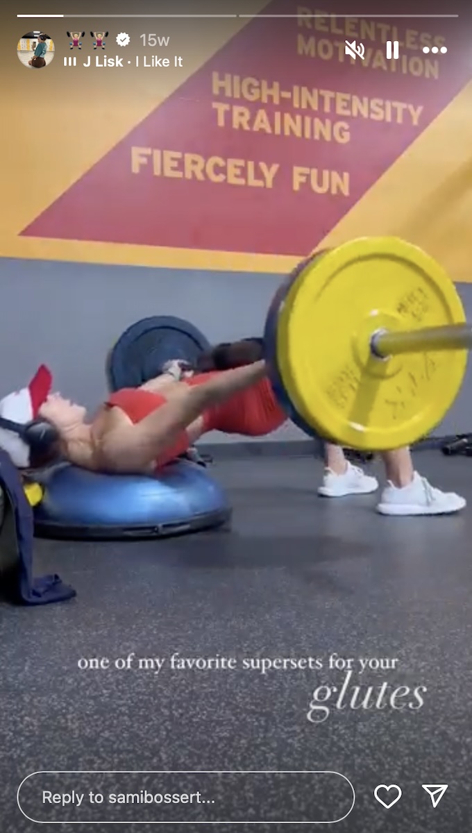 Fitness Trainer Sami Bossert in Two-Piece Workout Gear Shares "The ...