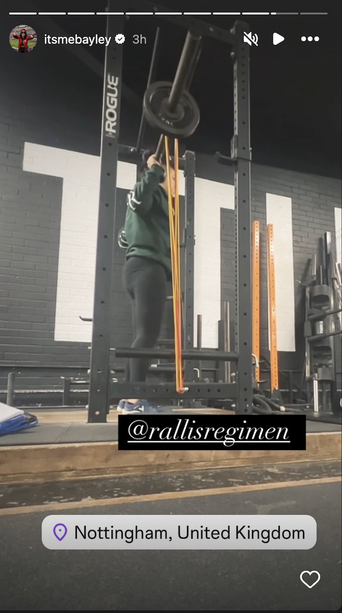 WWE's Bayley in Two-Piece Workout Gear Shares a Special Selfie