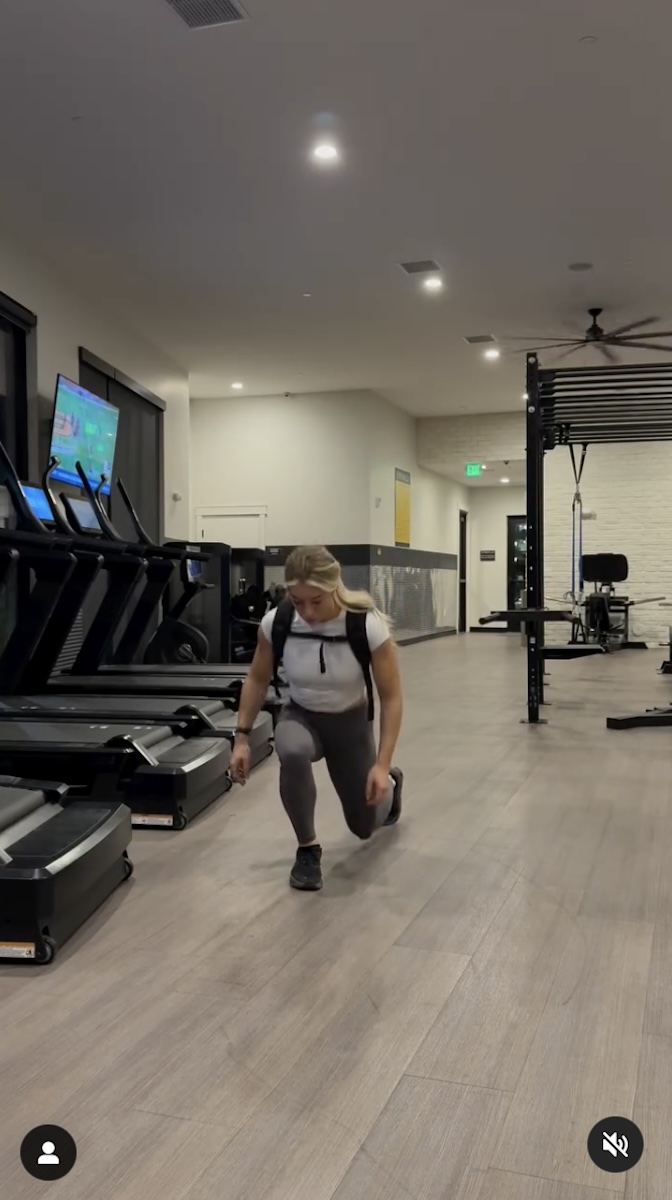 CrossFit Athlete Colleen Fotsch in Two-Piece Workout Gear Shares ...