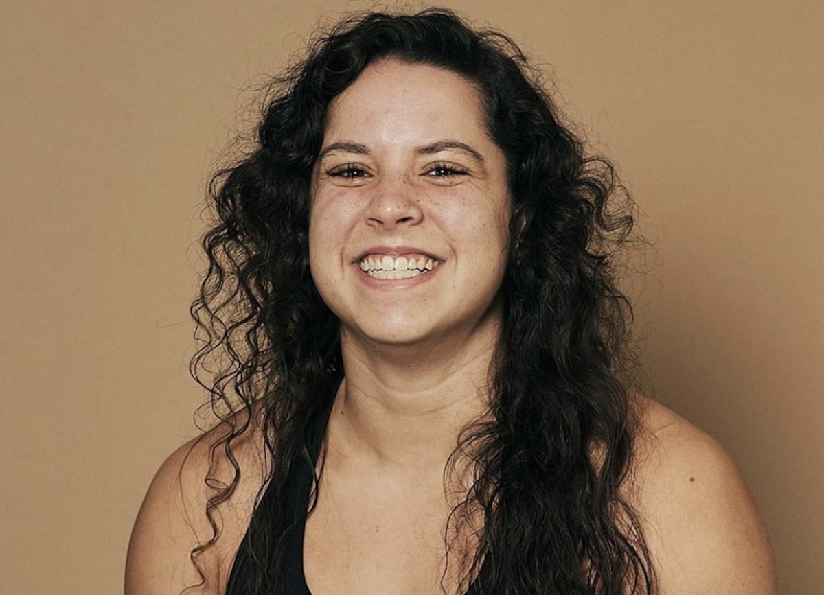 Weightlifter Meredith Alwine in Two-Piece Workout Gear Says "Worlds ...