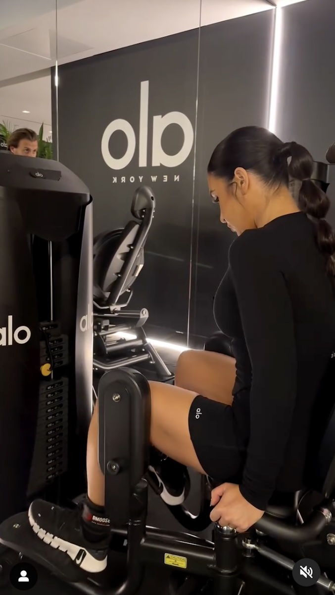 ESPN’s Molly Qerim in Two-Piece Workout Gear Says "Small Steps Every Day"