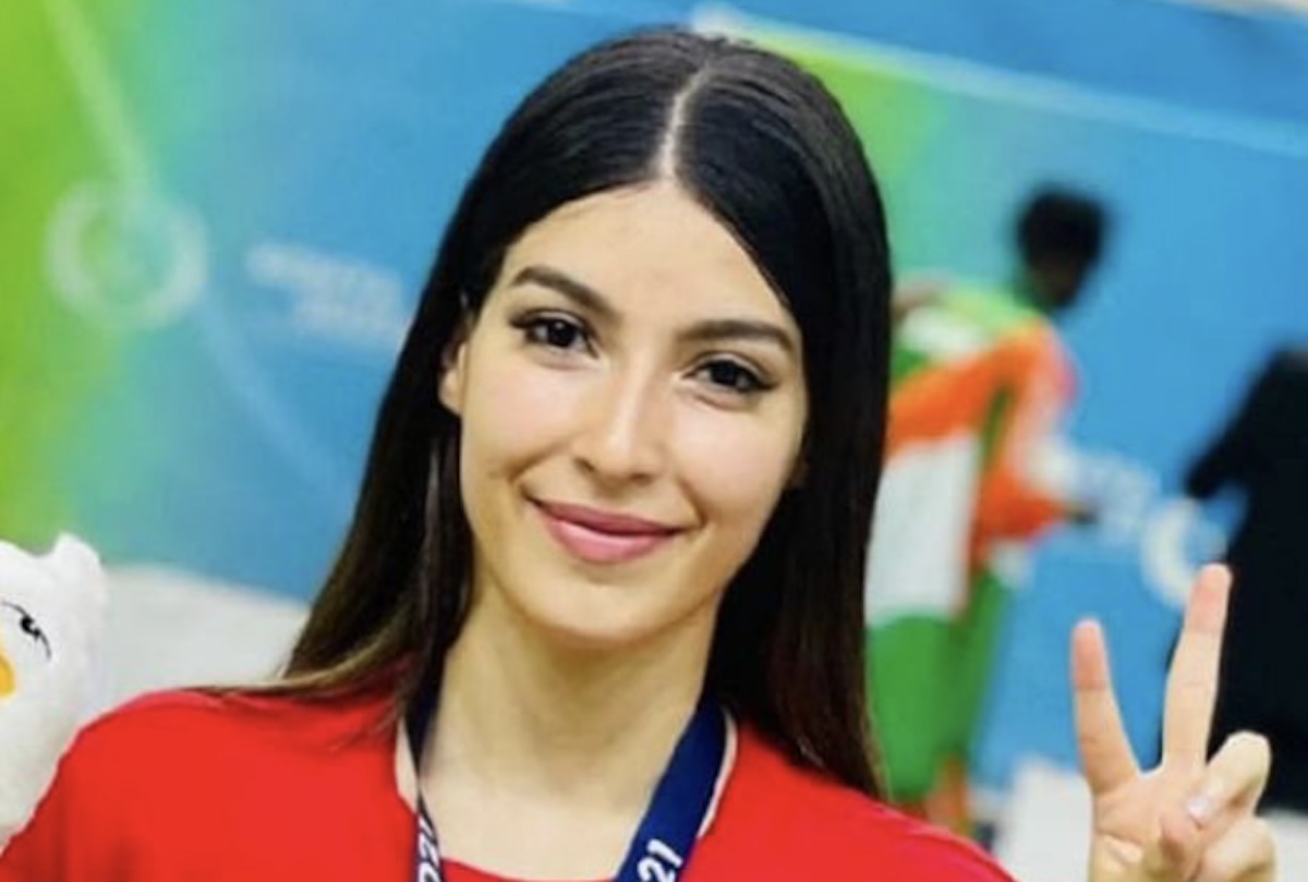 Taekwondo Stunner Oumaima El-Bouchti in Two-Piece Workout Gear Has ...