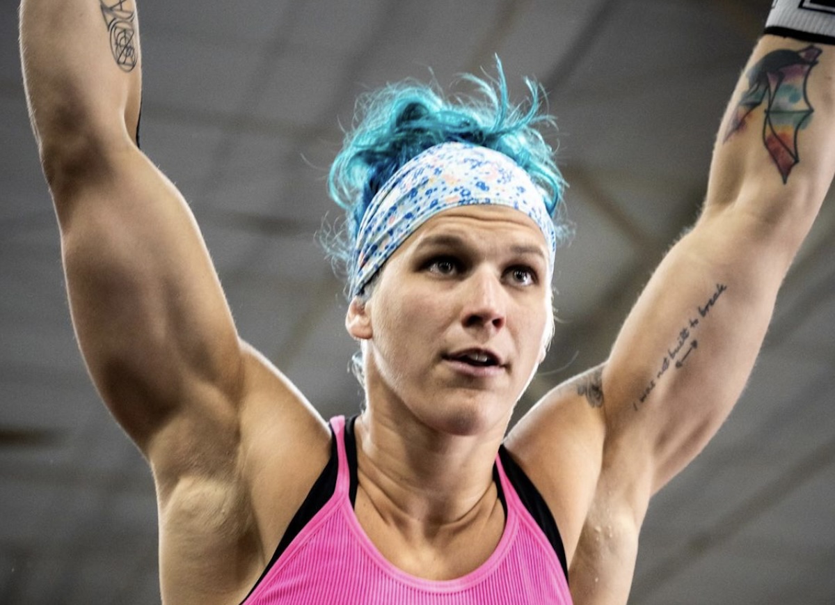CrossFit Athlete Amanda Fisher in Two-Piece Workout Gear Says "Be What ...